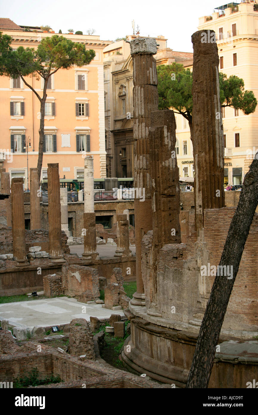 Earliest Ancient Roman Temples In The Largo Di Torre Argentina, Rome ...