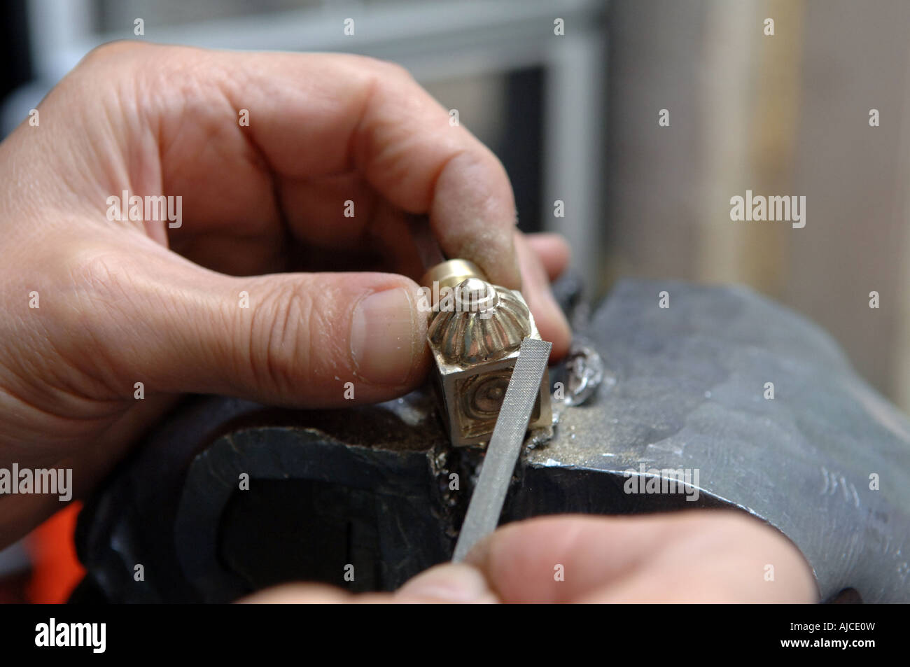 Filing finished hardware at P E Guerin Inc fine hardware family ...