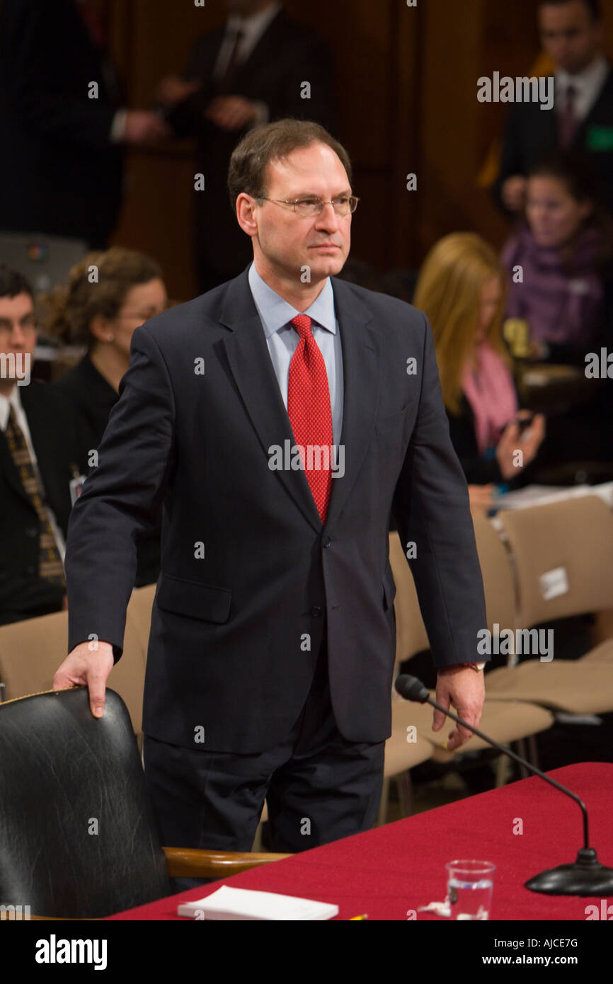 WASHINGTON DC USA Judge Samuel A Alito Jr U S Supreme Court nominee ...