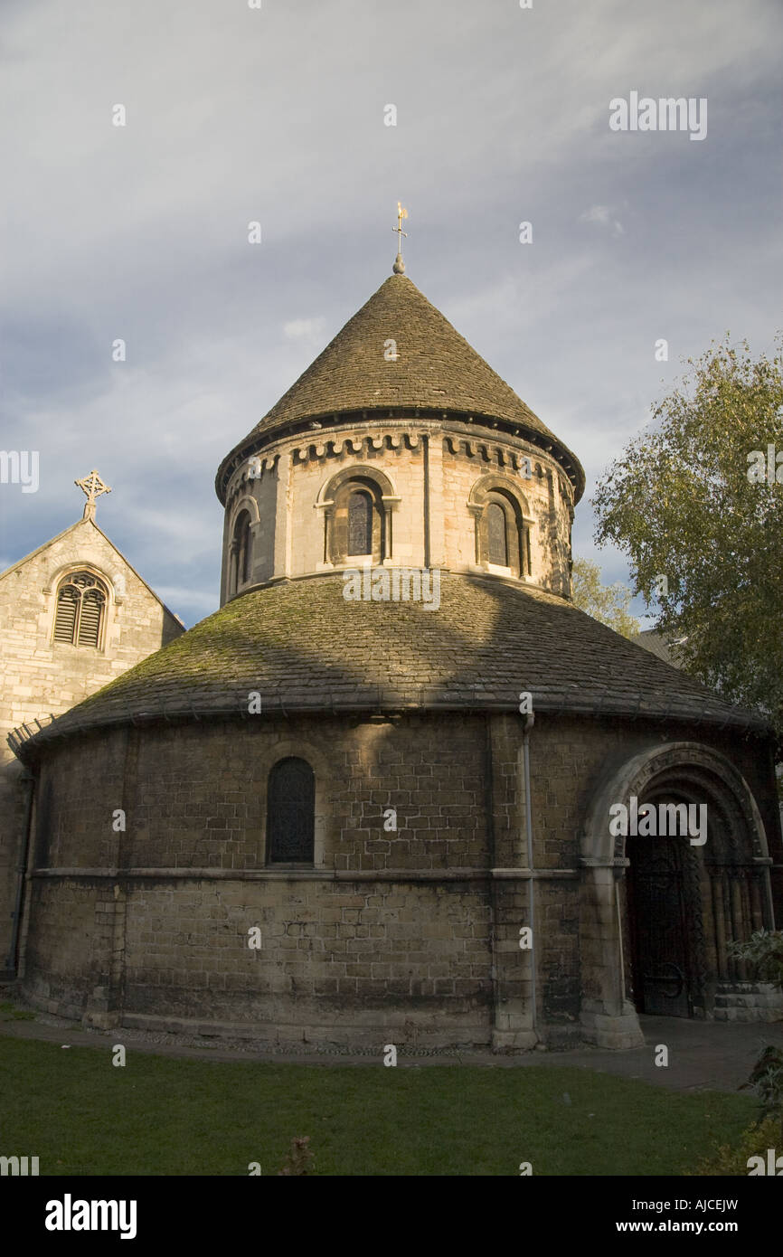 round church Cambridge England UK Stock Photo - Alamy