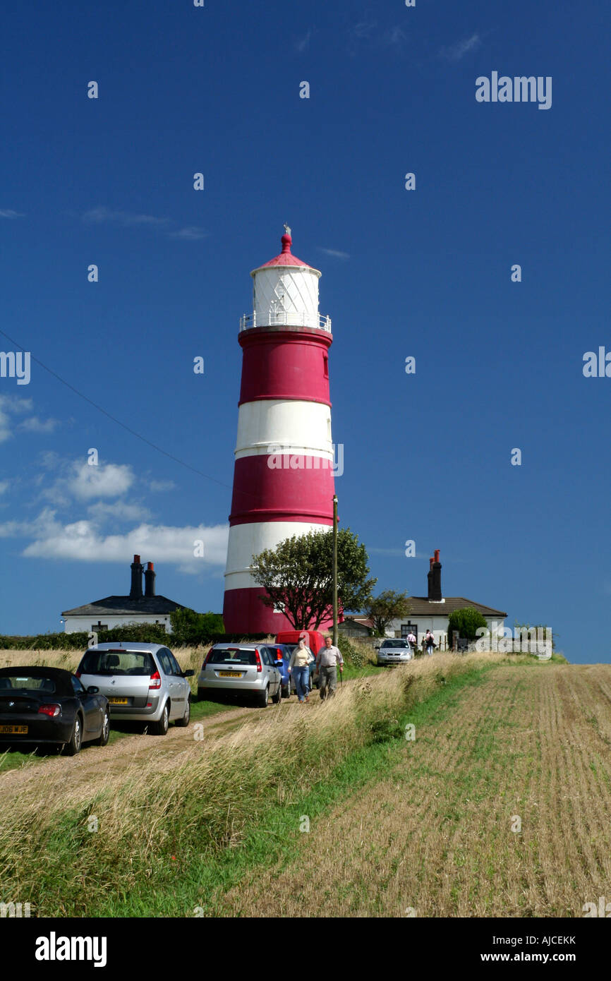 Happisburgh Lighthouse In Norfolk Stock Photo - Alamy