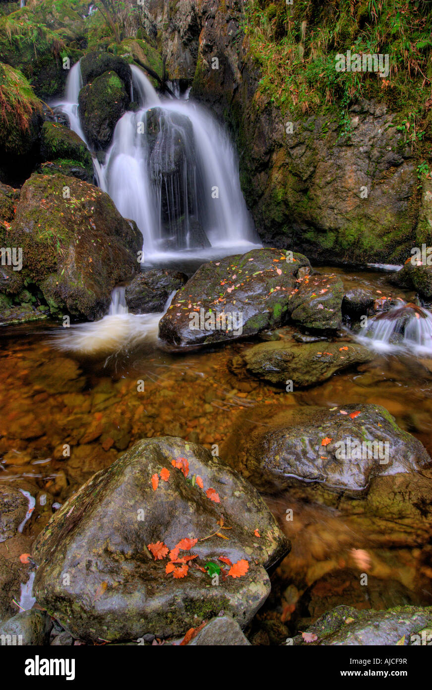 Lodore waterfall hi-res stock photography and images - Alamy