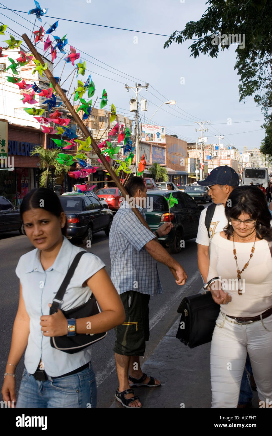 Street life Porlamar Margarita Island Venezuela Stock Photo - Alamy