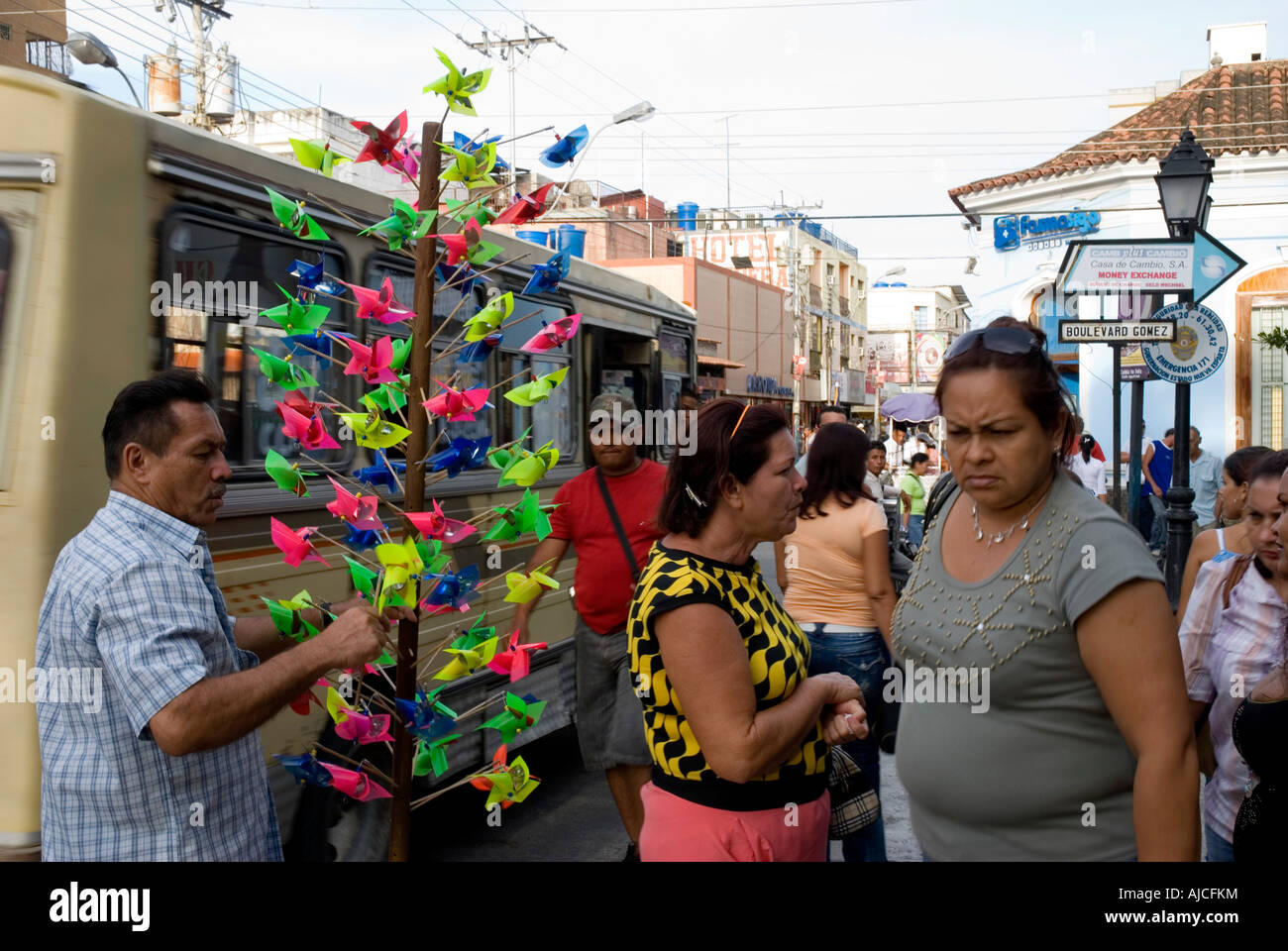 Street life Porlamar Isla Margarita Island Venezuela Stock Photo - Alamy