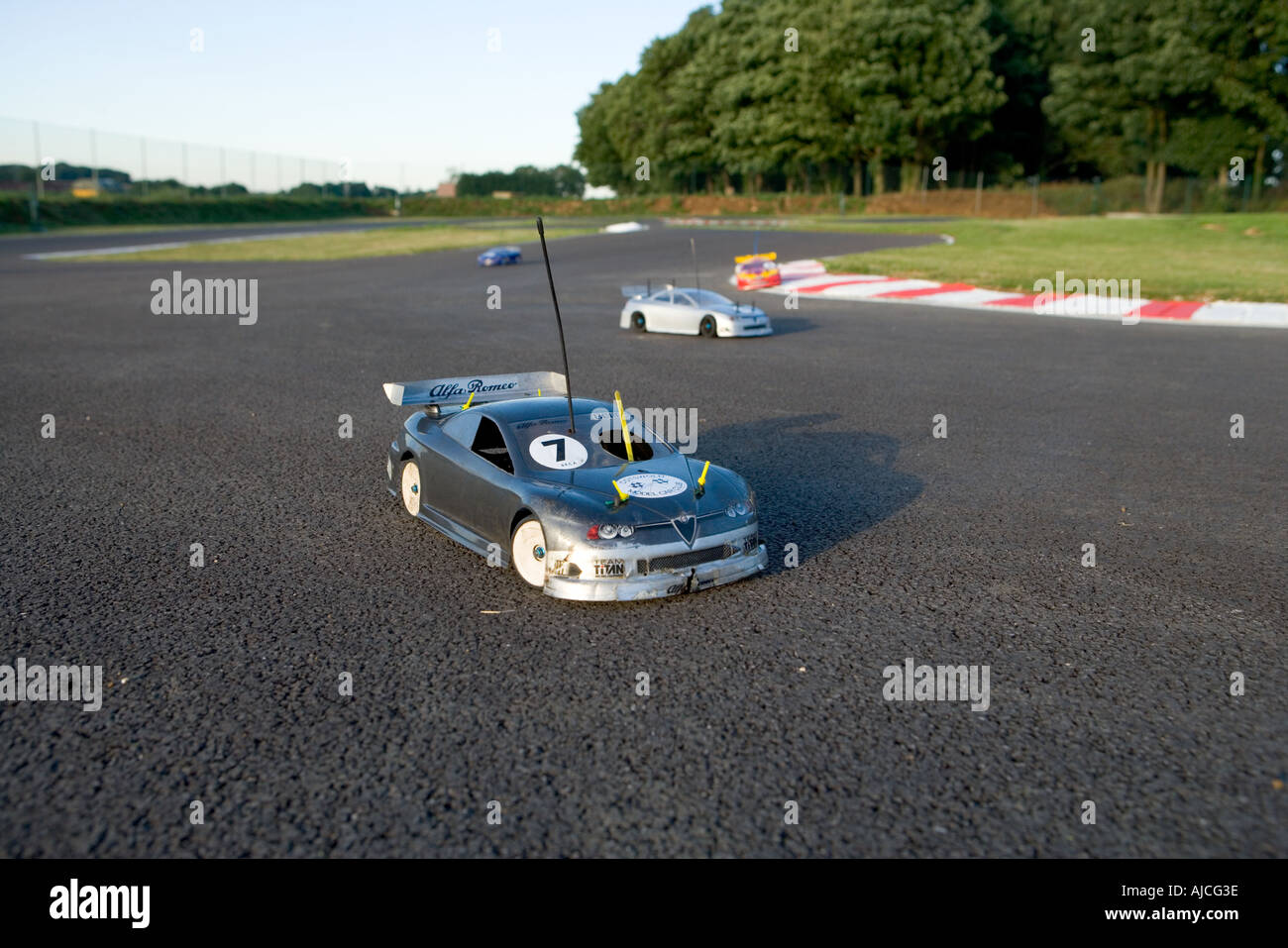 UK GLOUCESTERSHIRE KEMBLE AIRFIELD COTSWOLD MODEL CAR CLUB Stock Photo ...