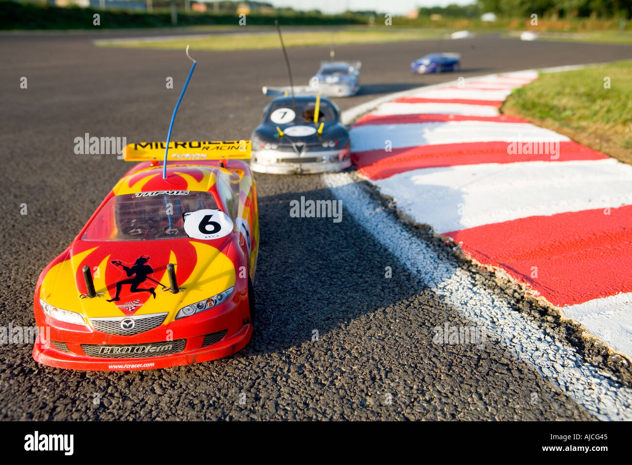 UK GLOUCESTERSHIRE KEMBLE AIRFIELD COTSWOLD MODEL CAR CLUB Stock Photo ...