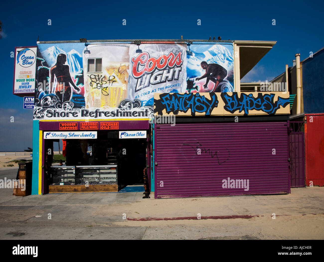 Venice Beach Shop Los Angeles California USA Stock Photo - Alamy