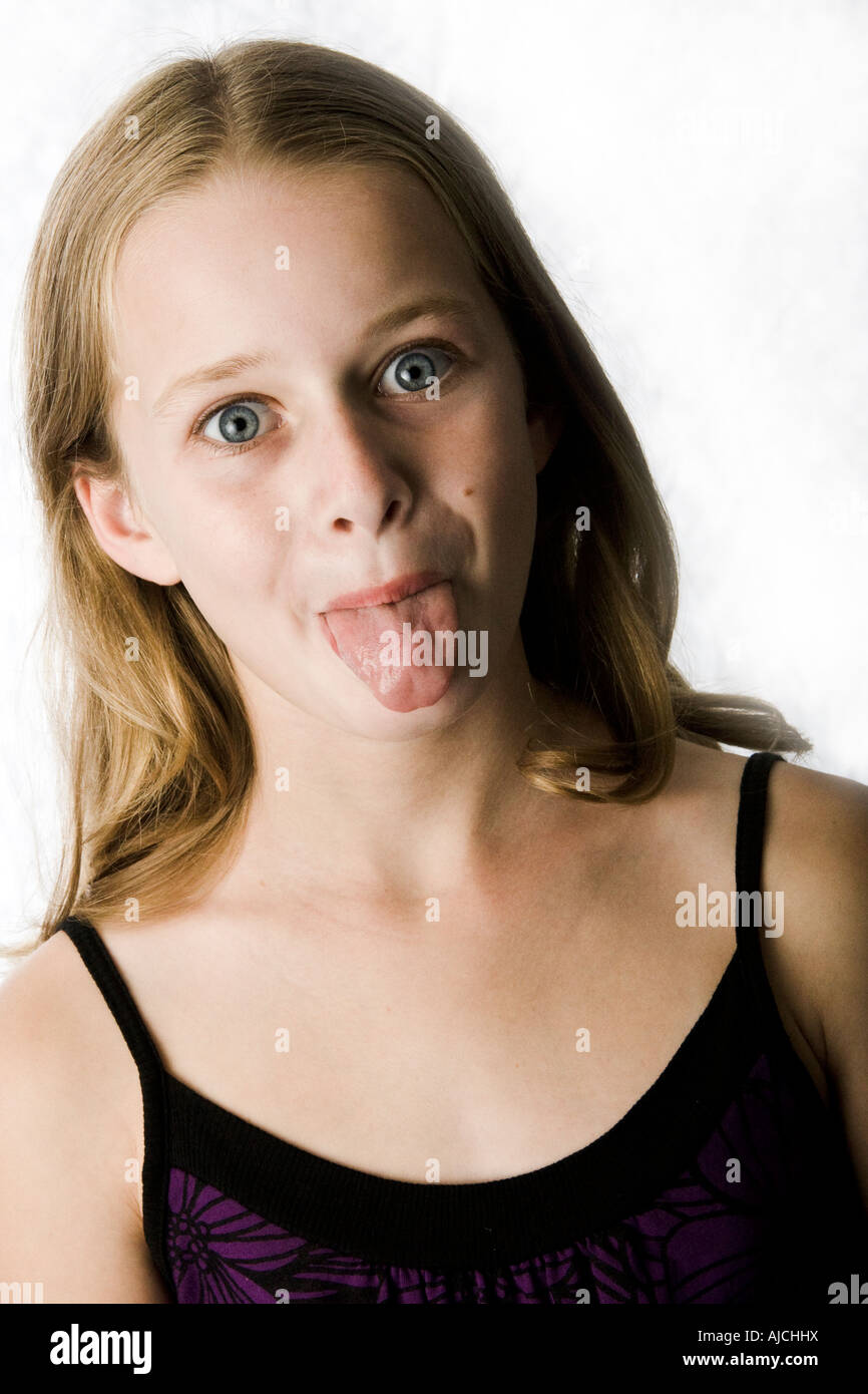 Happy blonde eleven year old child hi-res stock photography and images ...