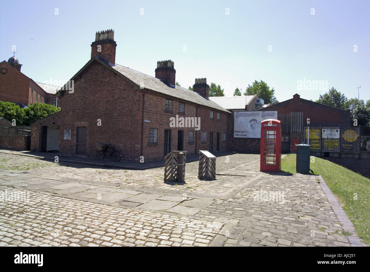 Boat Museum Ellesmere Port Cheshire UK Porters Row Dock Canal Workers ...