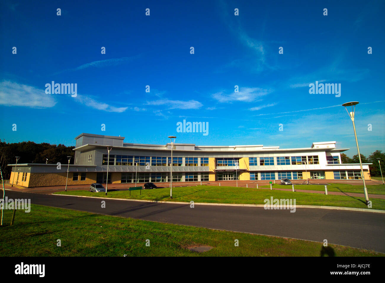 Panorama of School of Medicine Keele University Staffordshire Stock ...