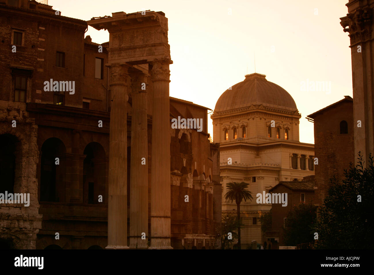 Ancient Roman Arch Of Janus, Rome, Italy Stock Photo - Alamy
