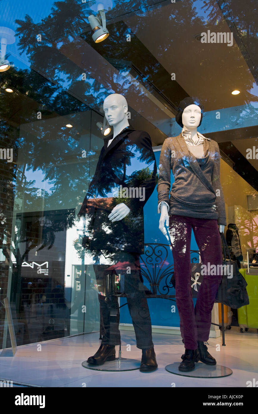 Manikins on the 3rd Street Promenade Santa Monica California USA Stock ...