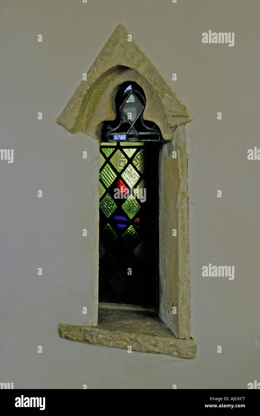 Hagioscope. Church of Saint James, Great Ormside, Cumbria, England, U.K ...