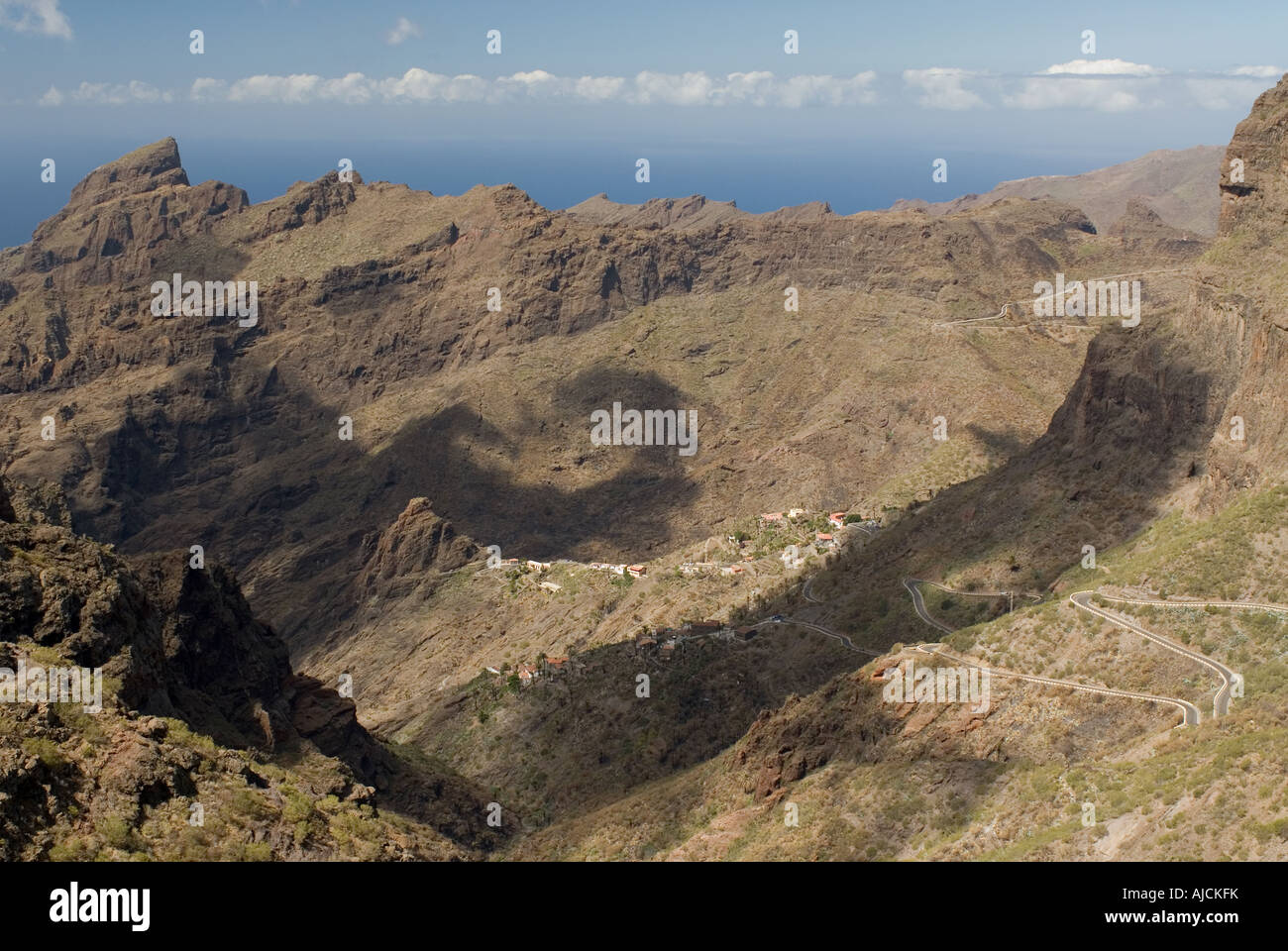 Masca valley Tenerife Canary Islands Spain Stock Photo - Alamy