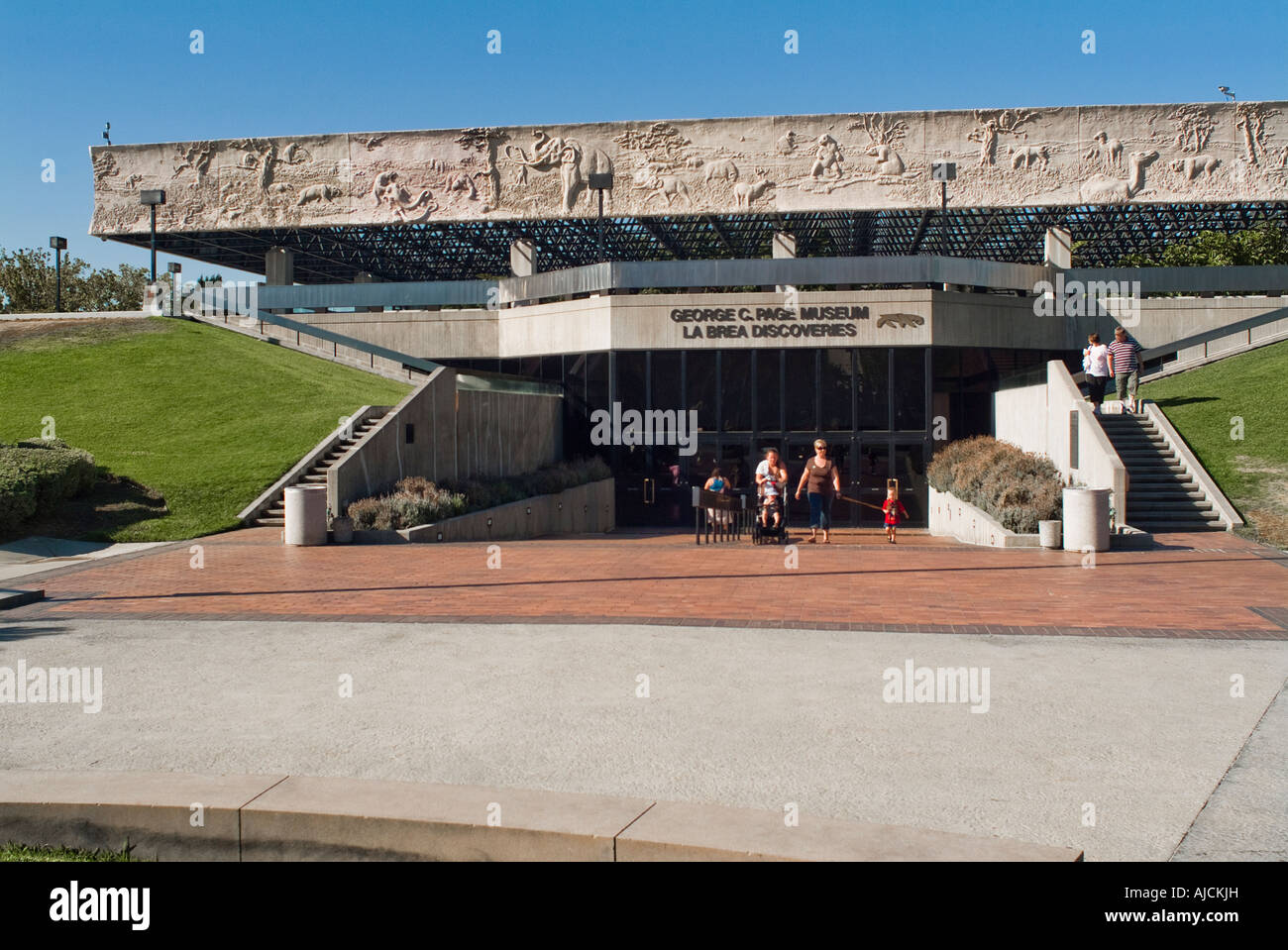 Exterior Facade of George C Page Natural History Discovery Museum at ...