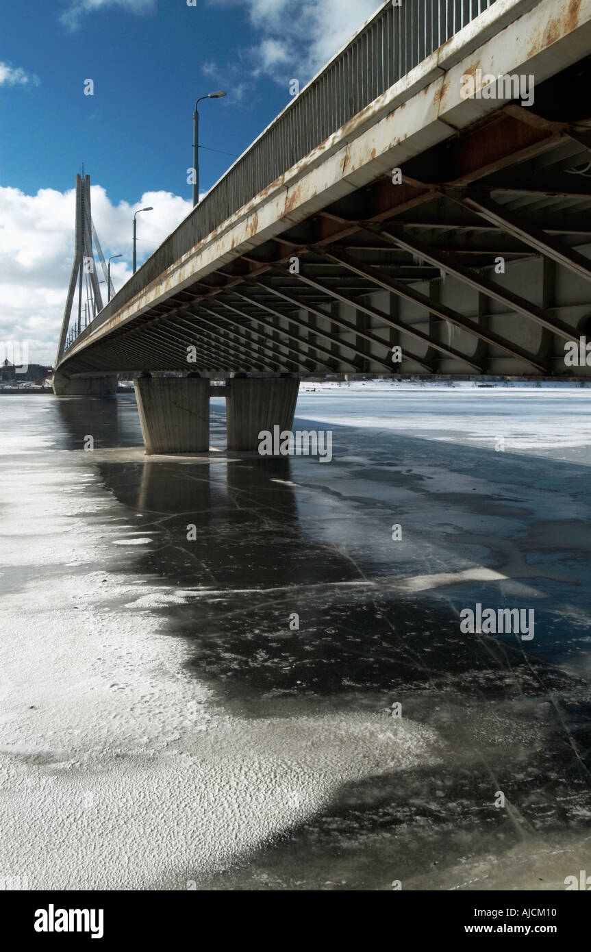 Bridge in Riga Stock Photo - Alamy