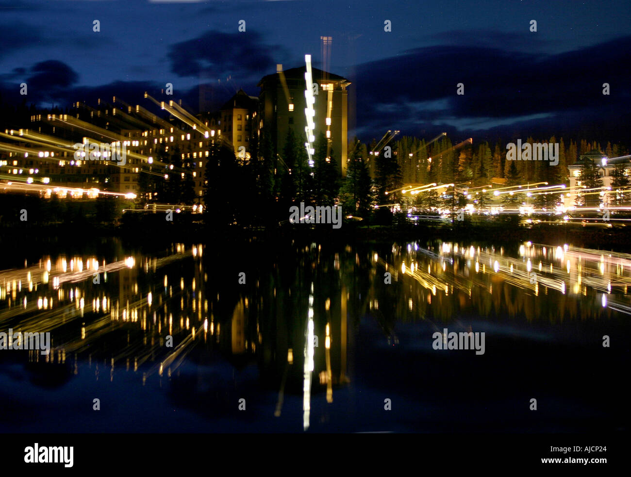 Windows night sleeping building hi-res stock photography and images - Alamy