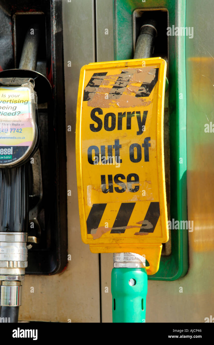 Petrol station forecourt closed after panic buying following threat of fuel blockade of ...