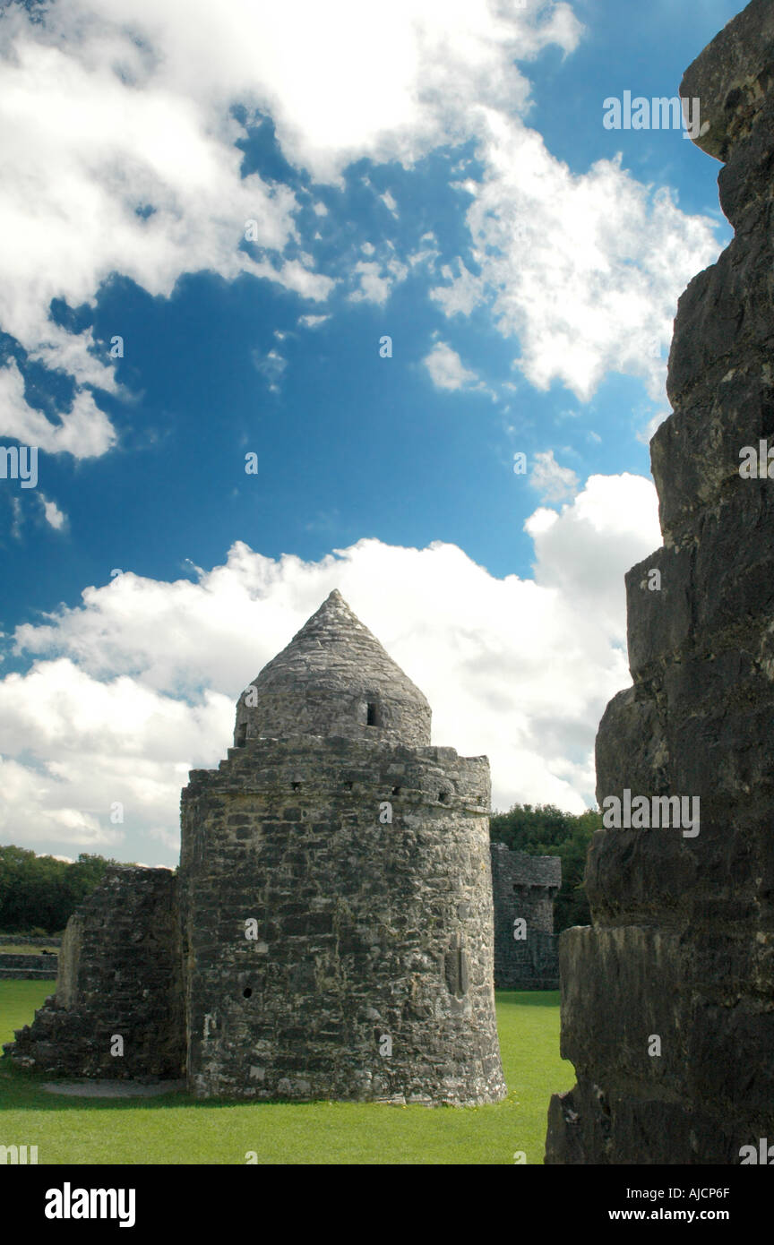The powder house at Aughnanure castle Galway Ireland Stock Photo - Alamy