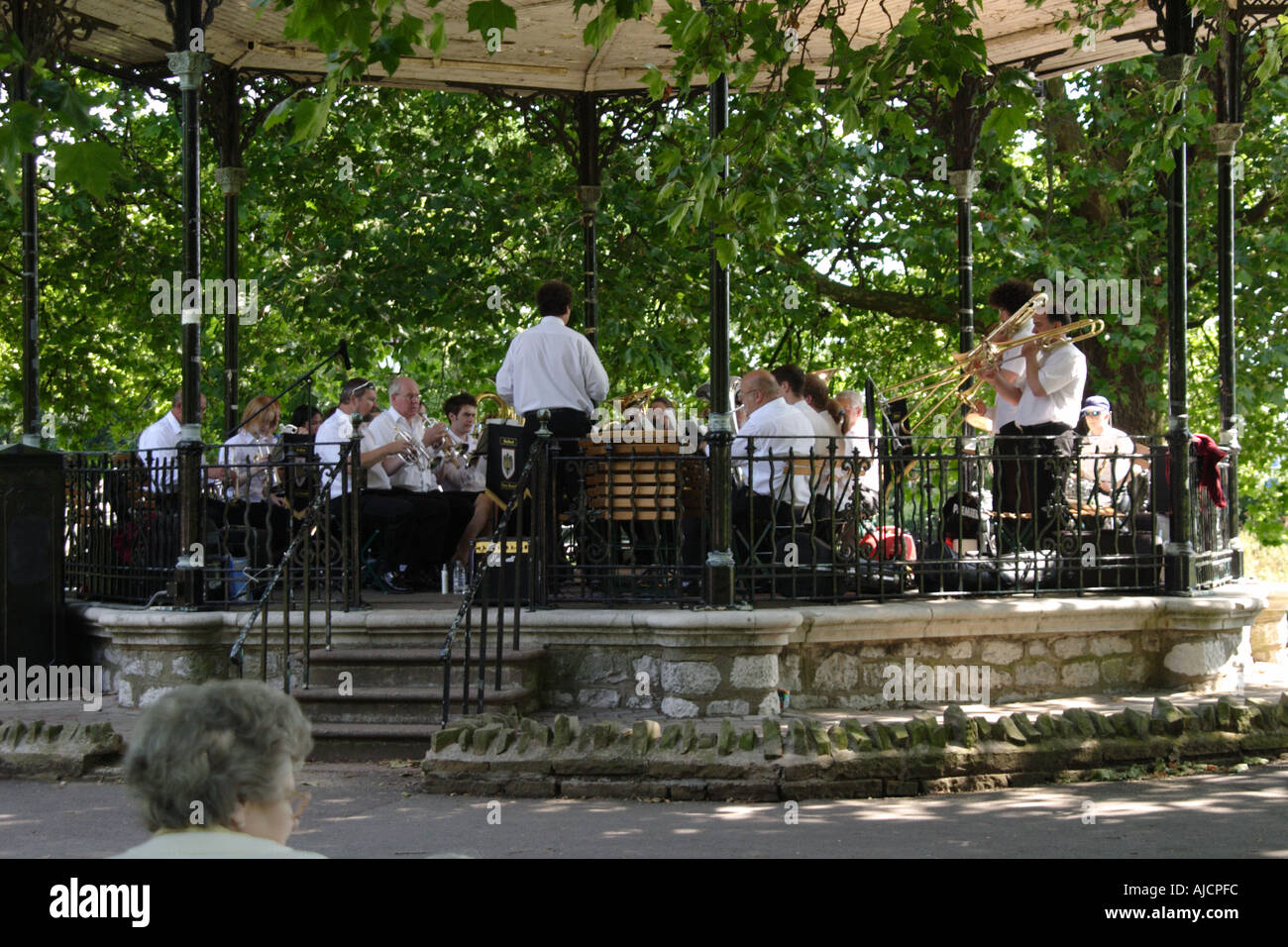 Music bandstand hi-res stock photography and images - Alamy