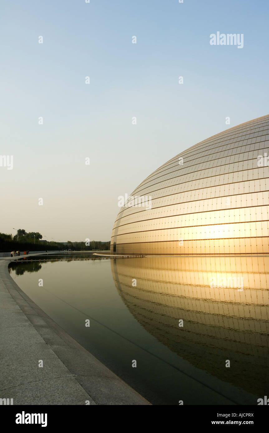 National Grand Theatre Opera House Beijing China Stock Photo - Alamy