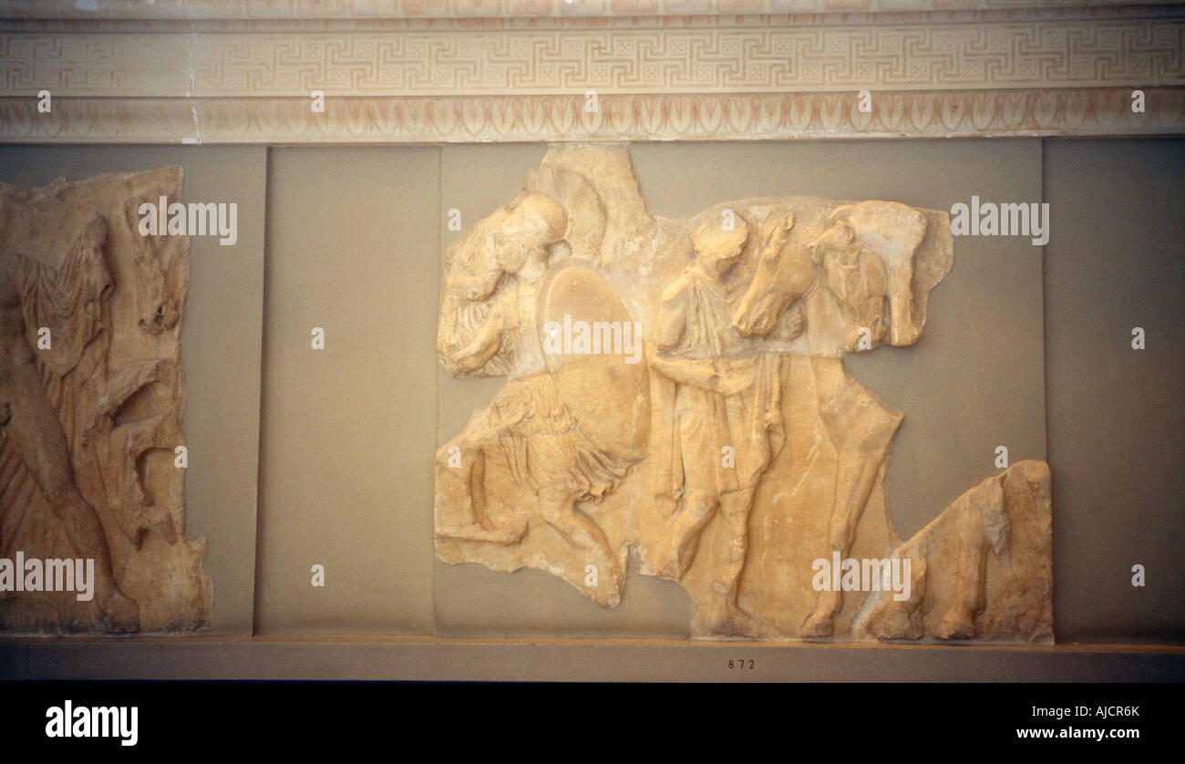 Parthenon frieze hi-res stock photography and images - Alamy
