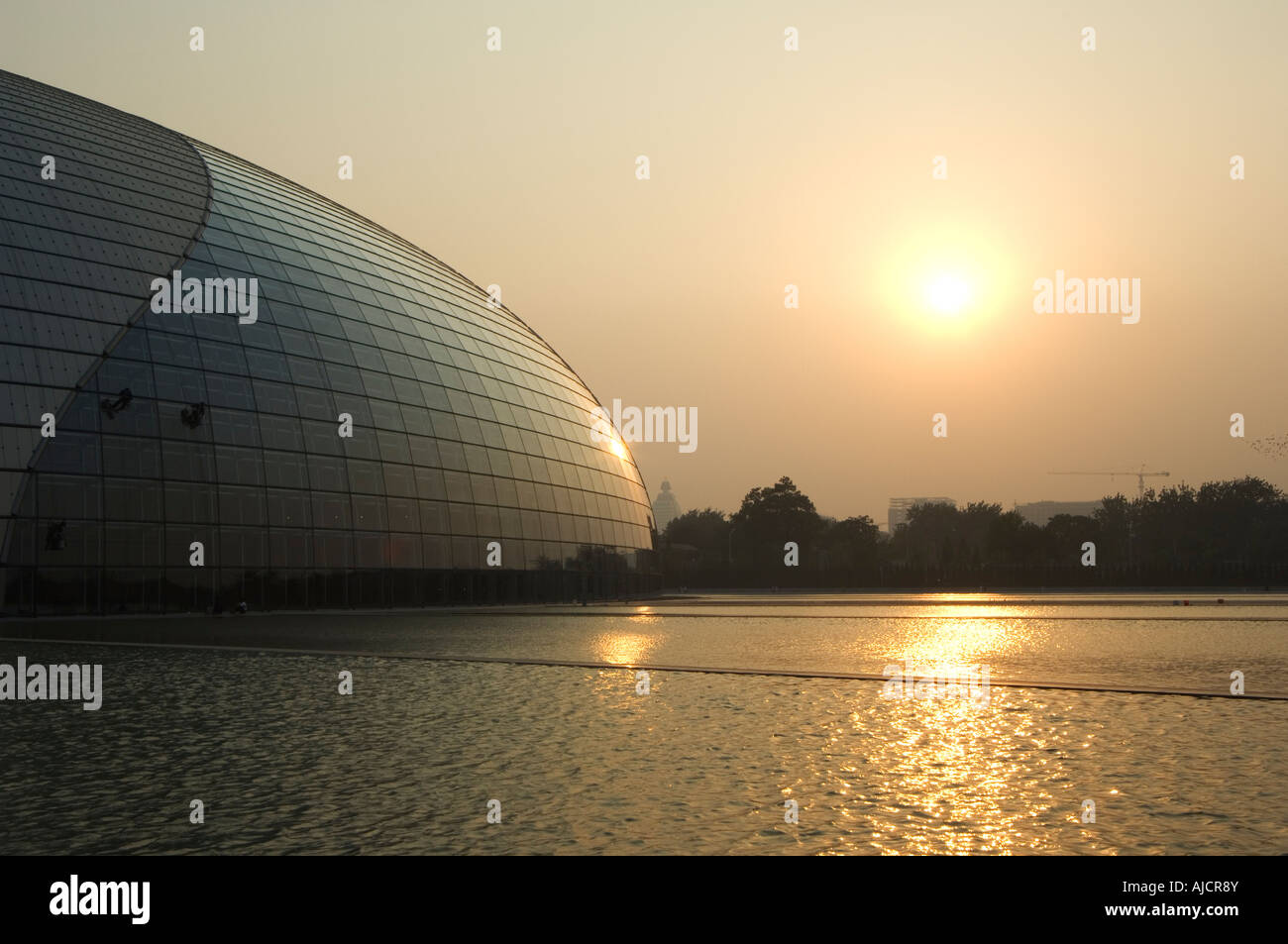 The National Grand Theatre Opera House Beijing China Stock Photo - Alamy