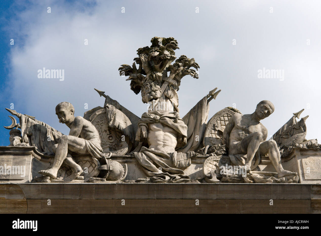 Gateway to Parc de la Pepiniere Nancy Lorraine France Stock Photo - Alamy