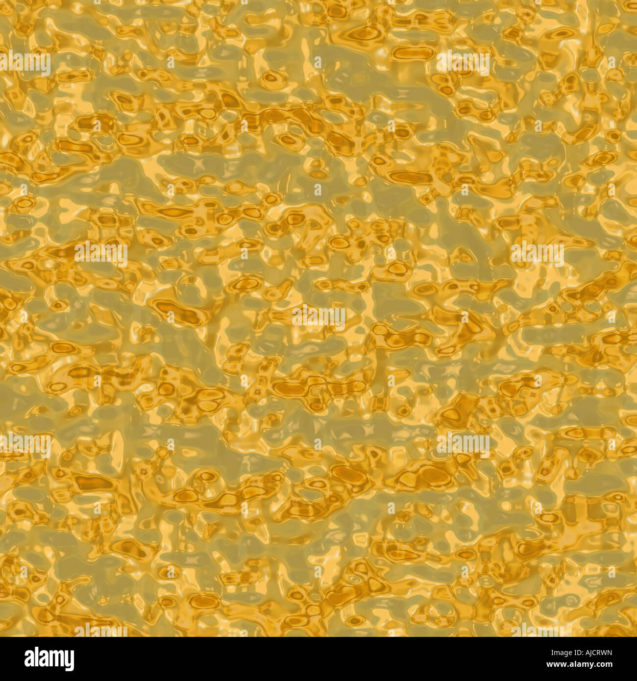 a large rendered illustration of liquid molten gold metal Stock Photo ...