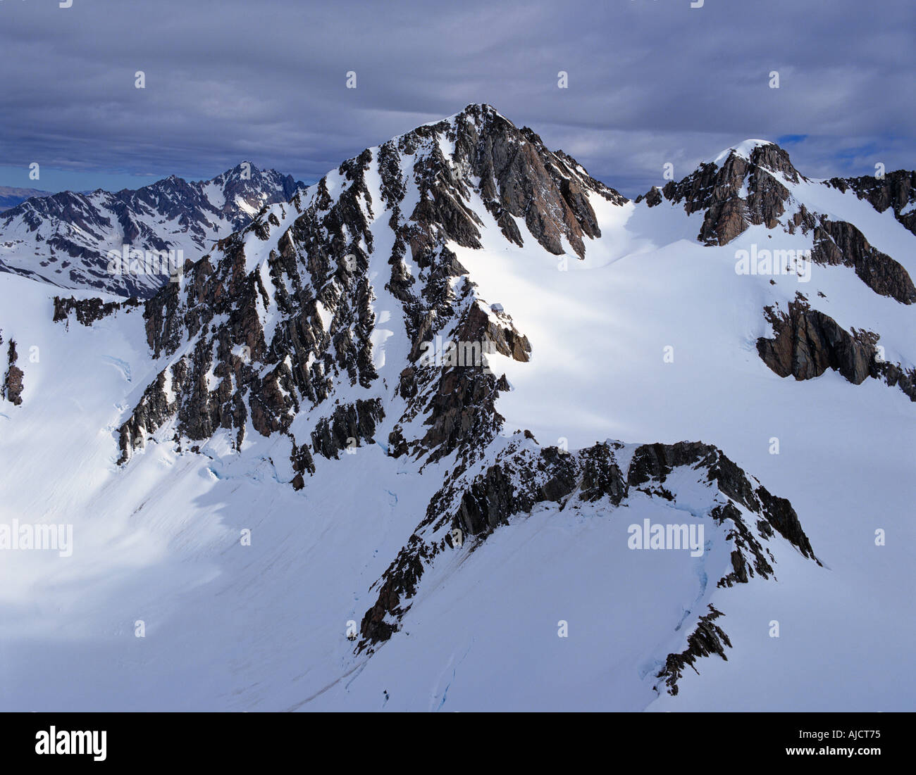 Aerial view mount cook southern hi-res stock photography and images - Alamy