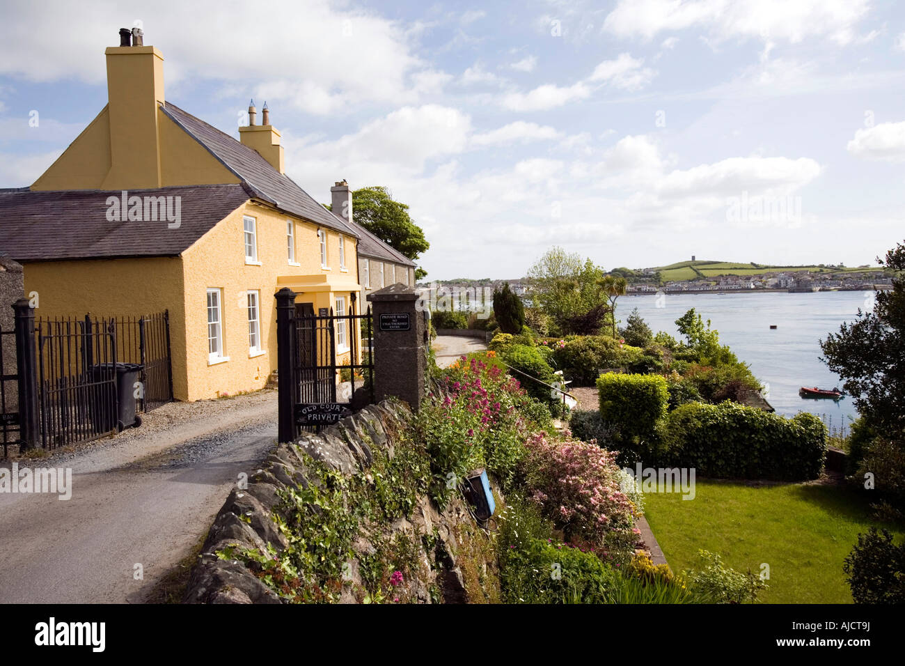 Strangford harbor and village hi-res stock photography and images - Alamy