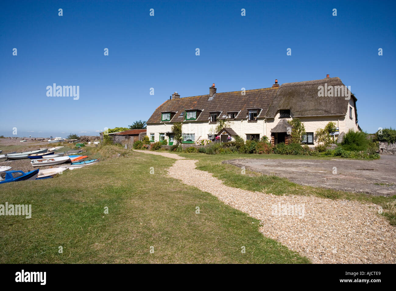 Porlock cottages hi-res stock photography and images - Alamy