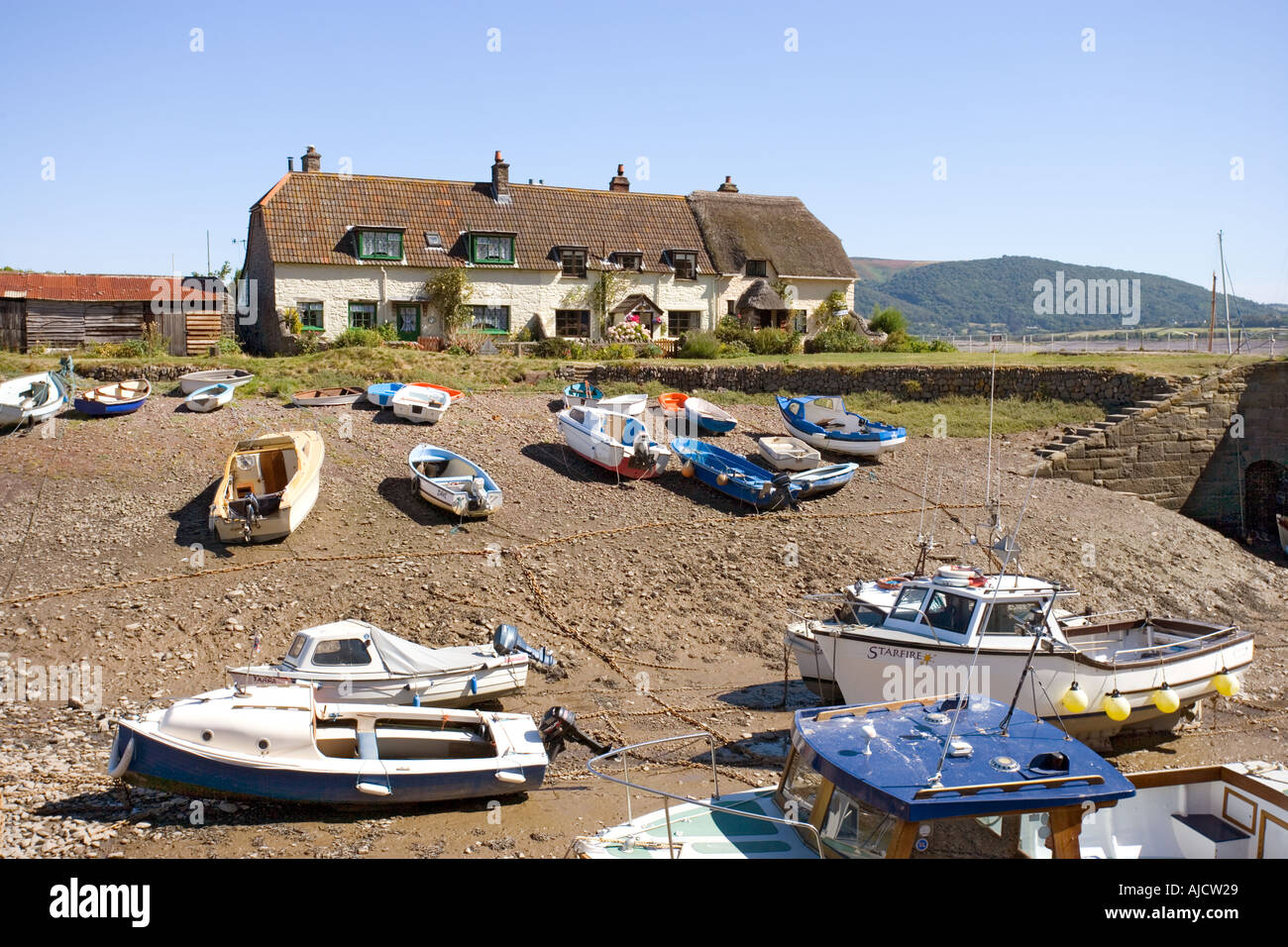 Porlock cottages hi-res stock photography and images - Alamy