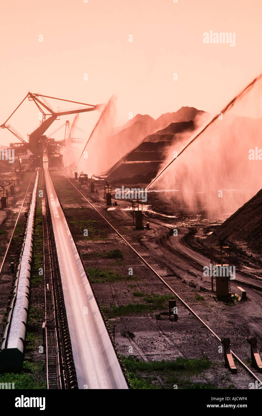 Westshore coal terminal Stacker Reclaimer For positive Uses Only Stock ...