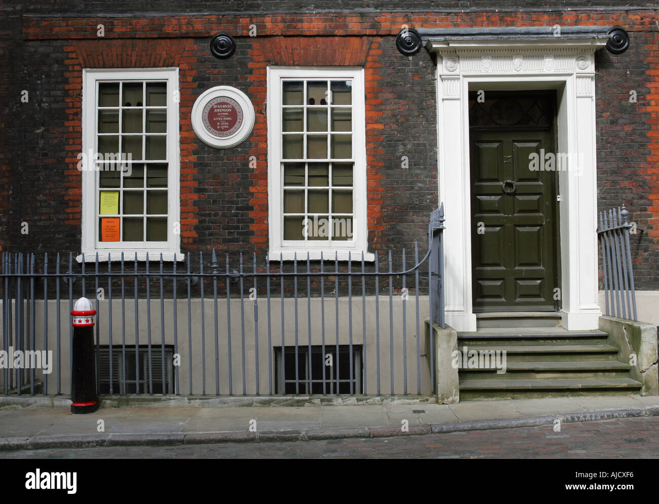 Samuel Johnsons House Stock Photo - Alamy