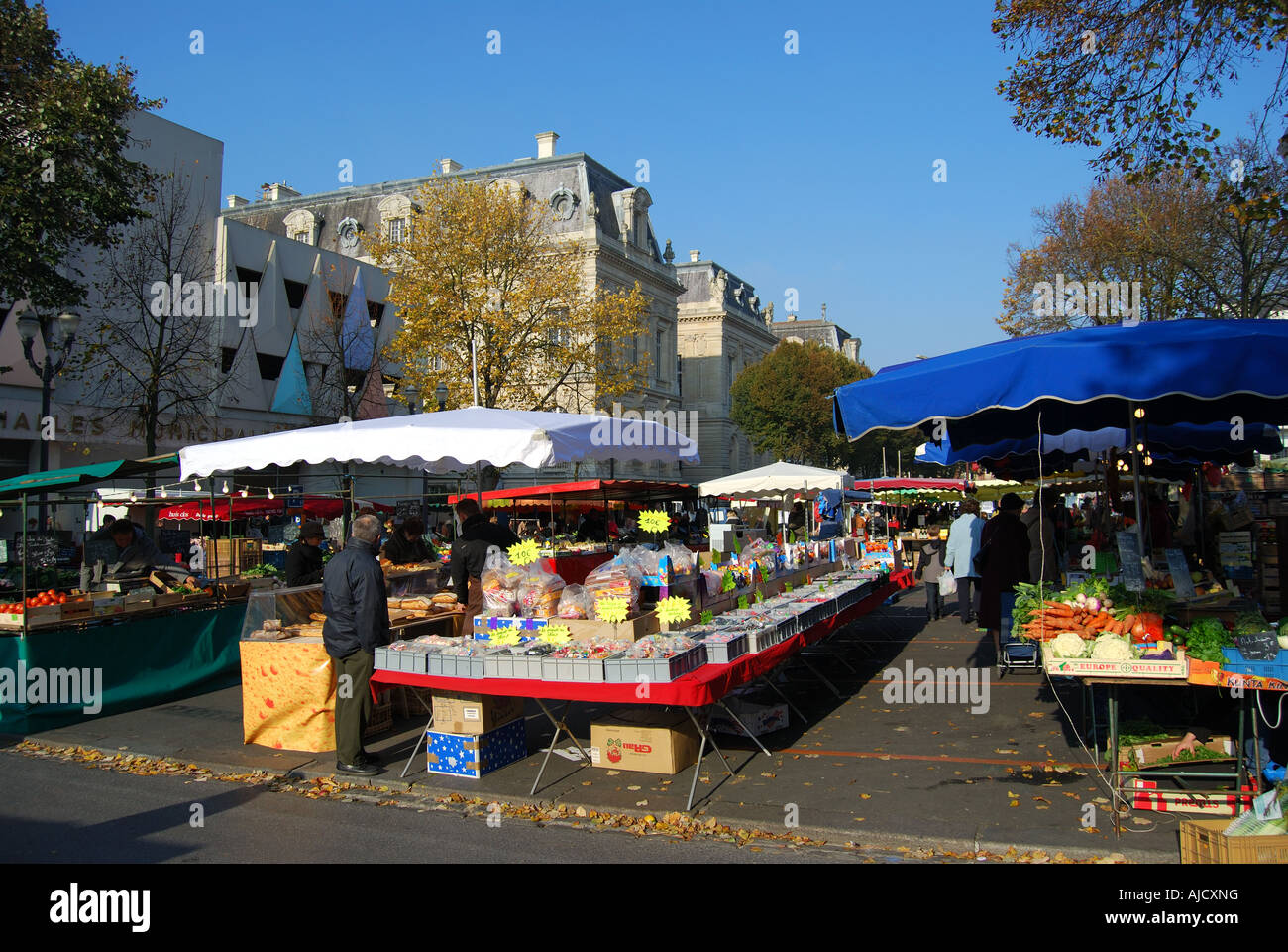 Place Gaspard de Coligny, Saint-Quentin, Aisne, Picardie, France Stock ...