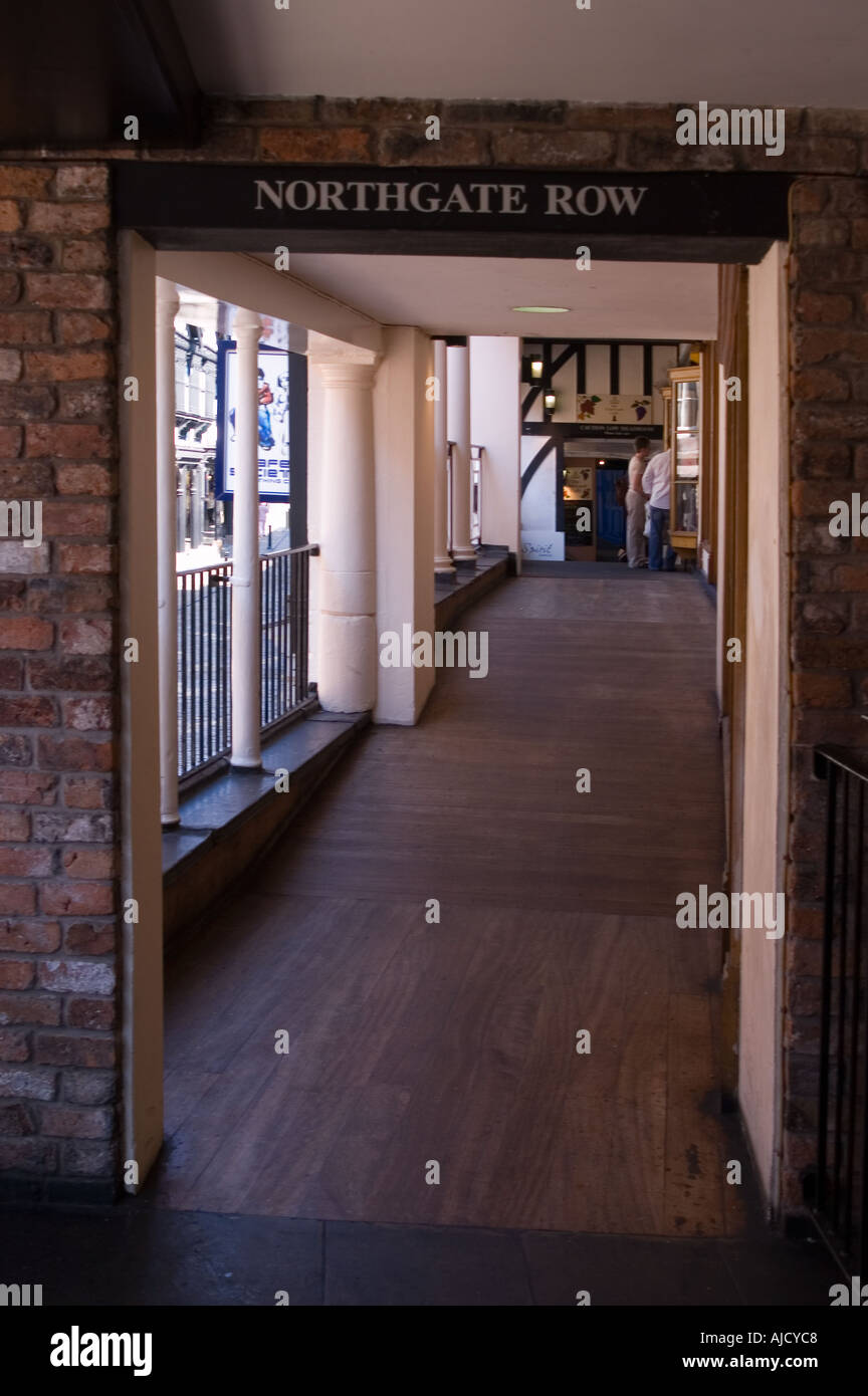 Northgate Row Chester Stock Photo - Alamy