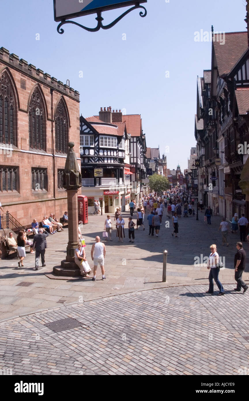 Chester the rows eastgate st hi-res stock photography and images - Alamy