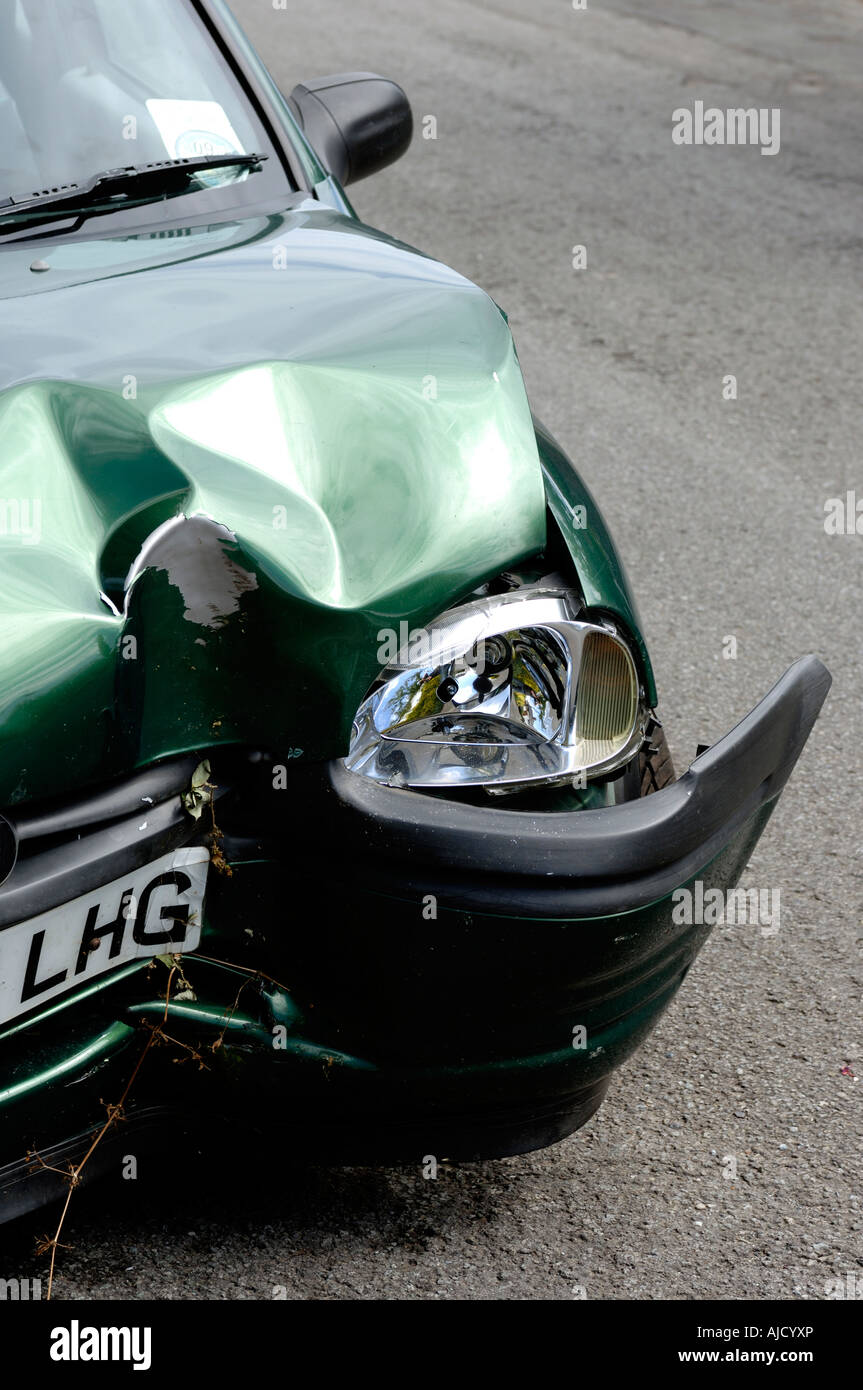 Car crash accident collision rtc rta car hi-res stock photography and ...