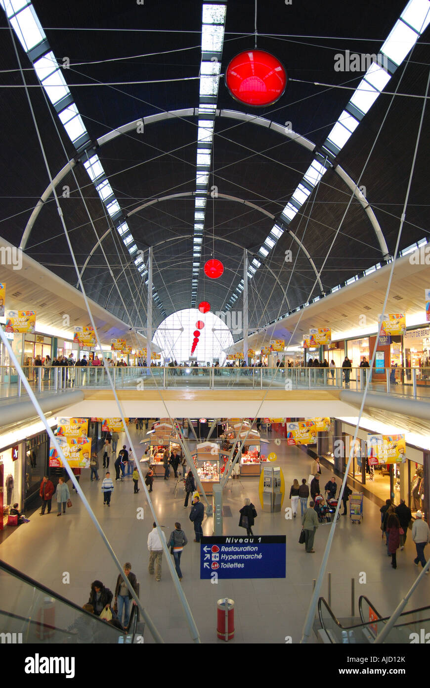 Cite Europe Shopping Centre, Calais, Pas de Calais, Nord-Pas-de-Calais ...
