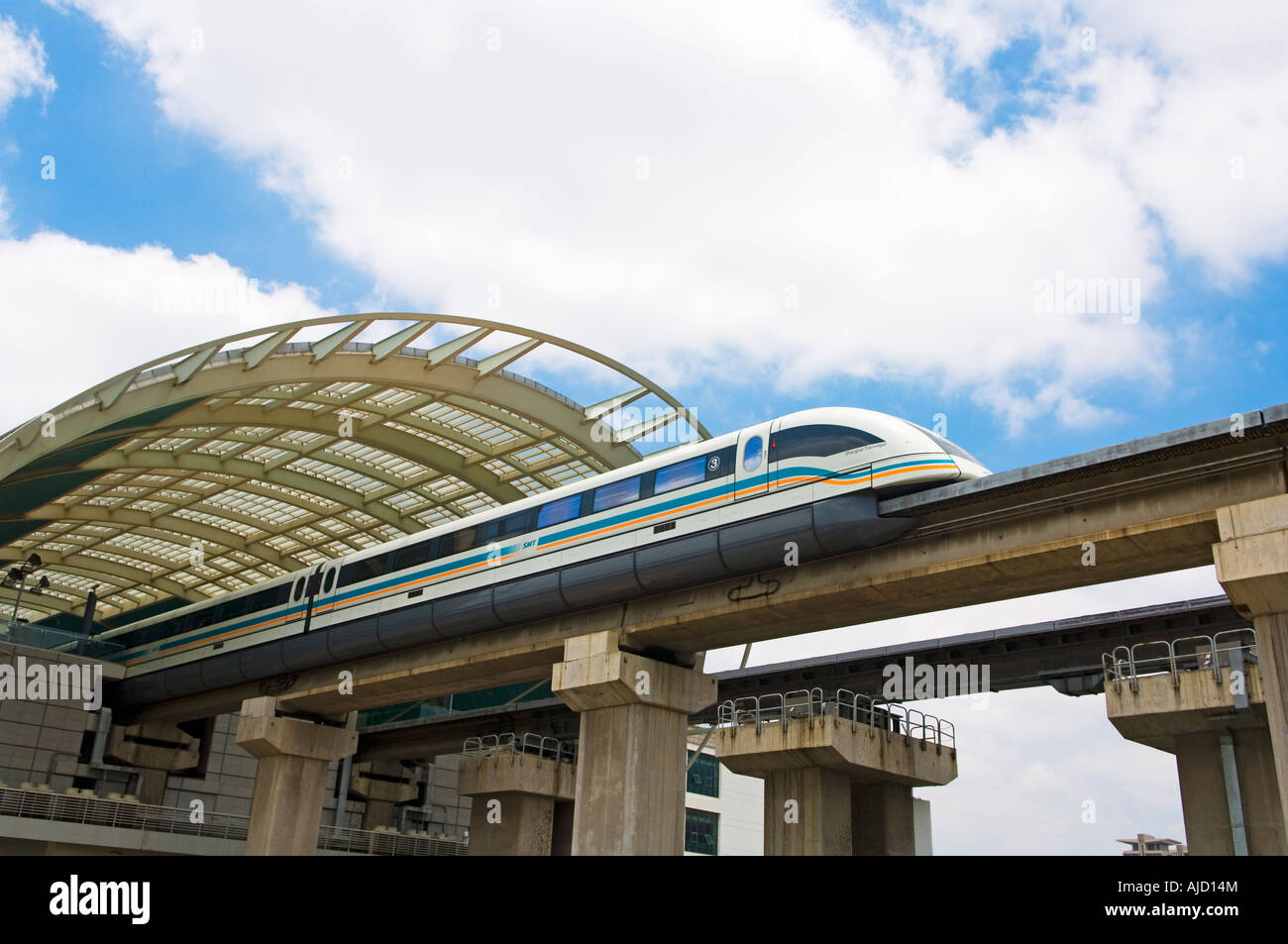 Shanghai Maglev Train Stock Photo - Alamy