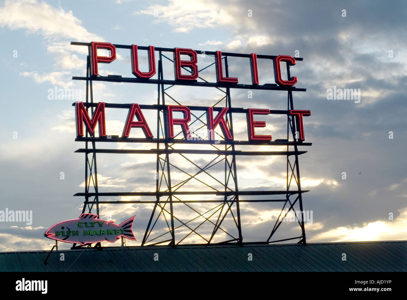 Seattle Pike Street Market Stock Photo - Alamy