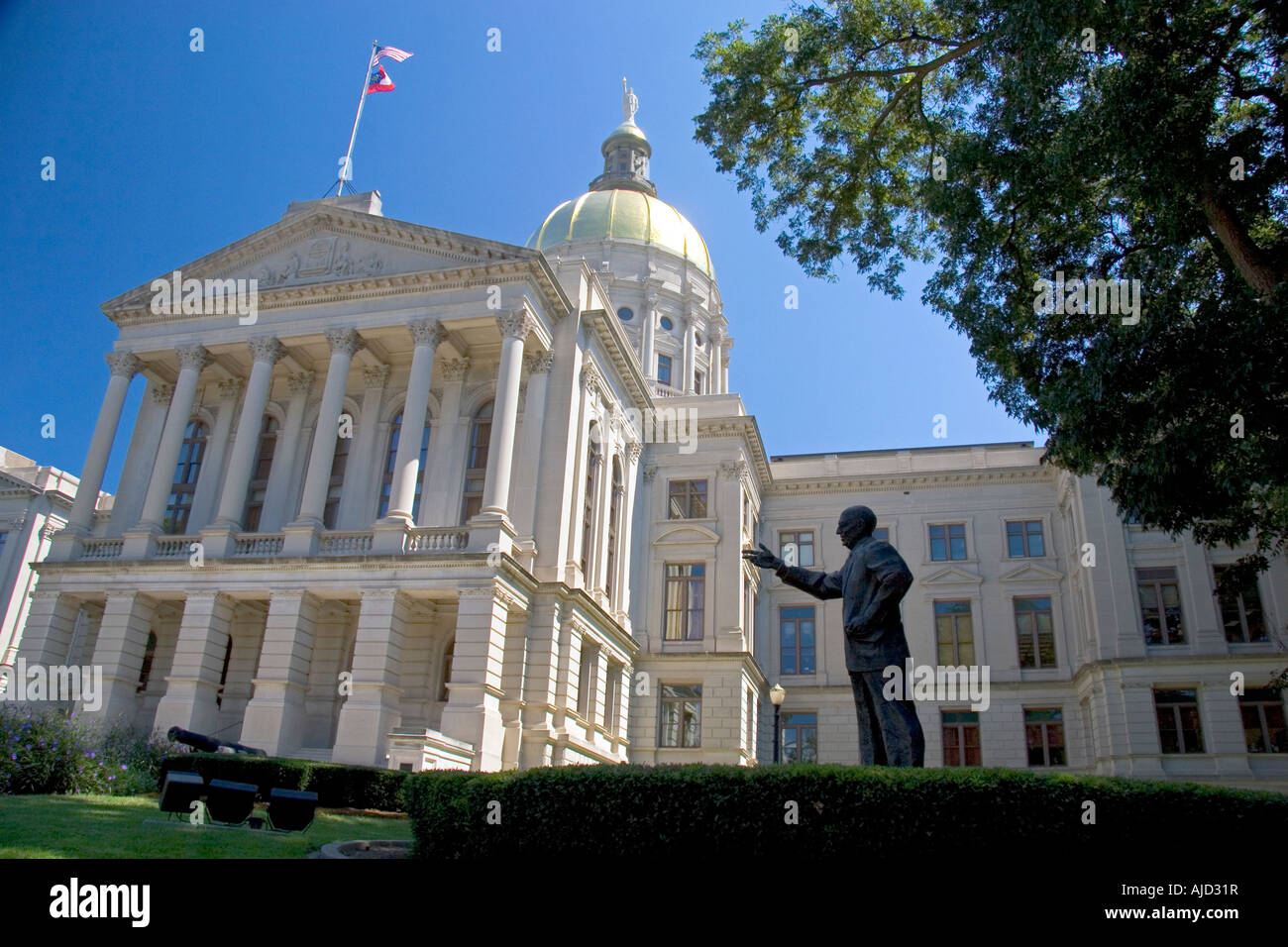 The Georgia State Capitol building in Atlanta Stock Photo - Alamy