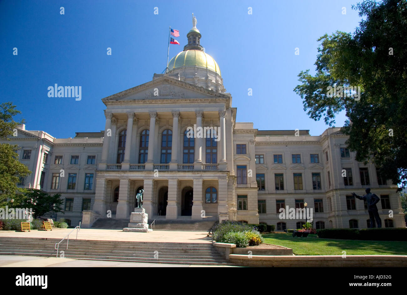 The Georgia State Capitol building in Atlanta Stock Photo - Alamy
