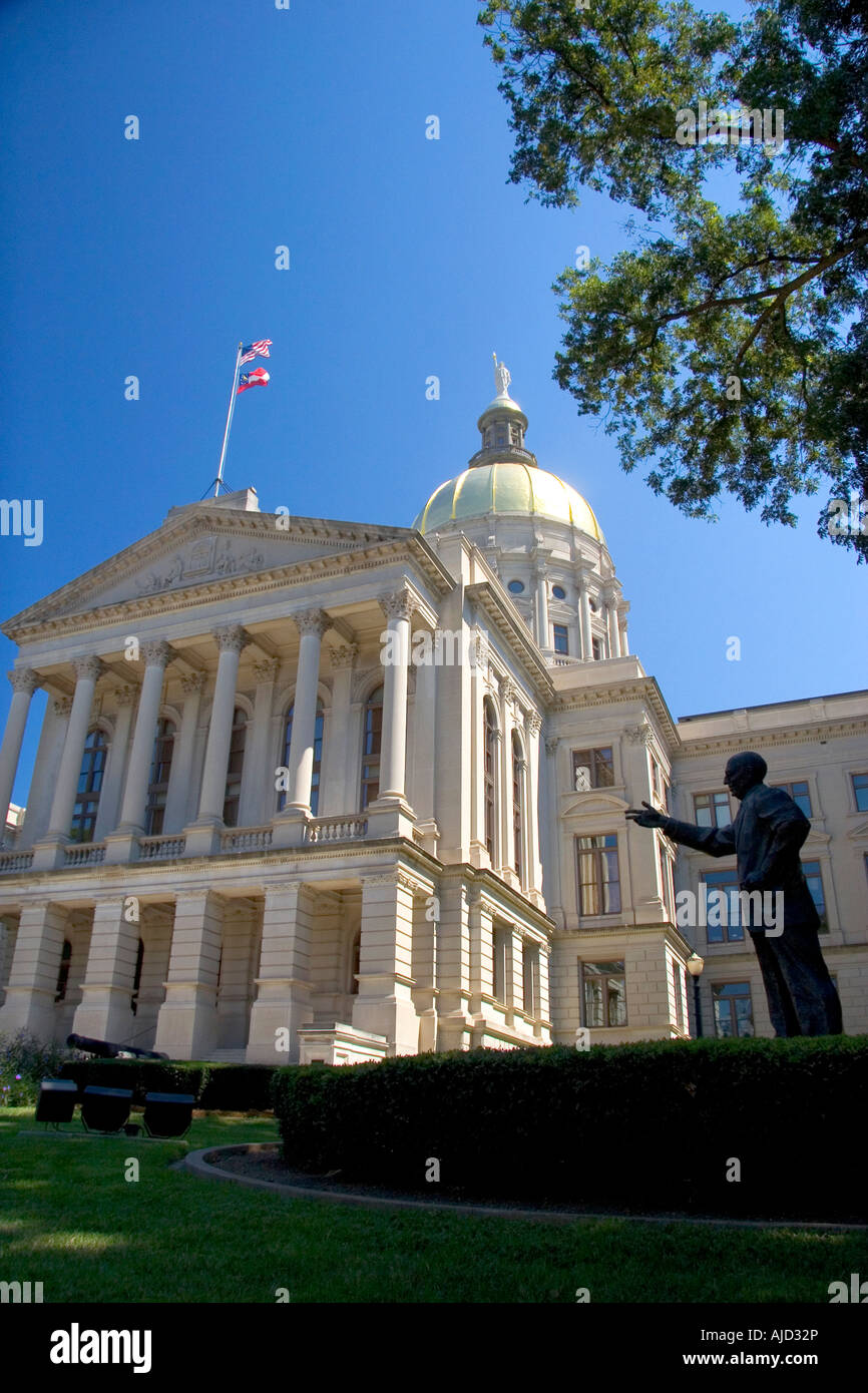 The Georgia State Capitol building in Atlanta Stock Photo - Alamy
