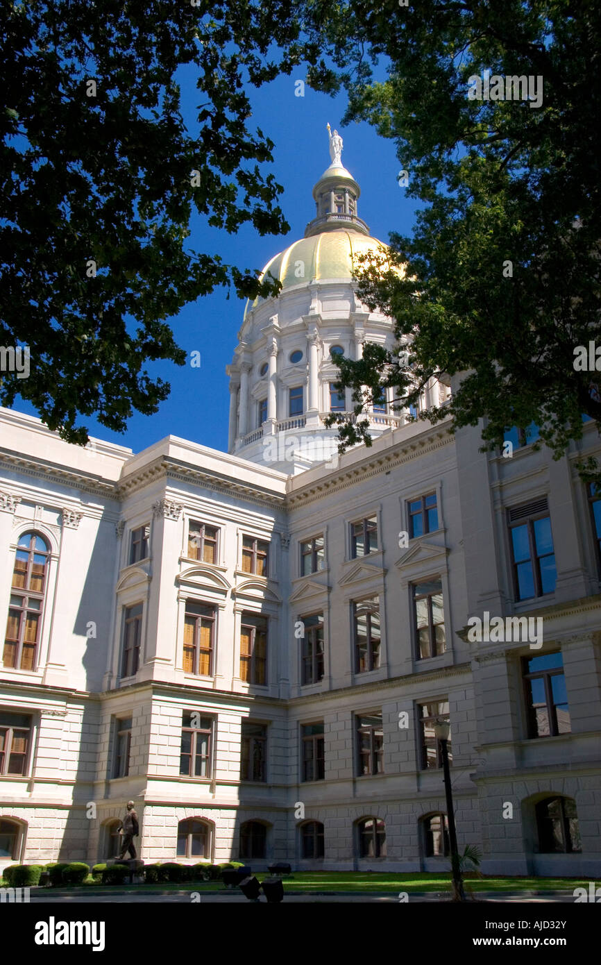 The Georgia State Capitol building in Atlanta Stock Photo - Alamy