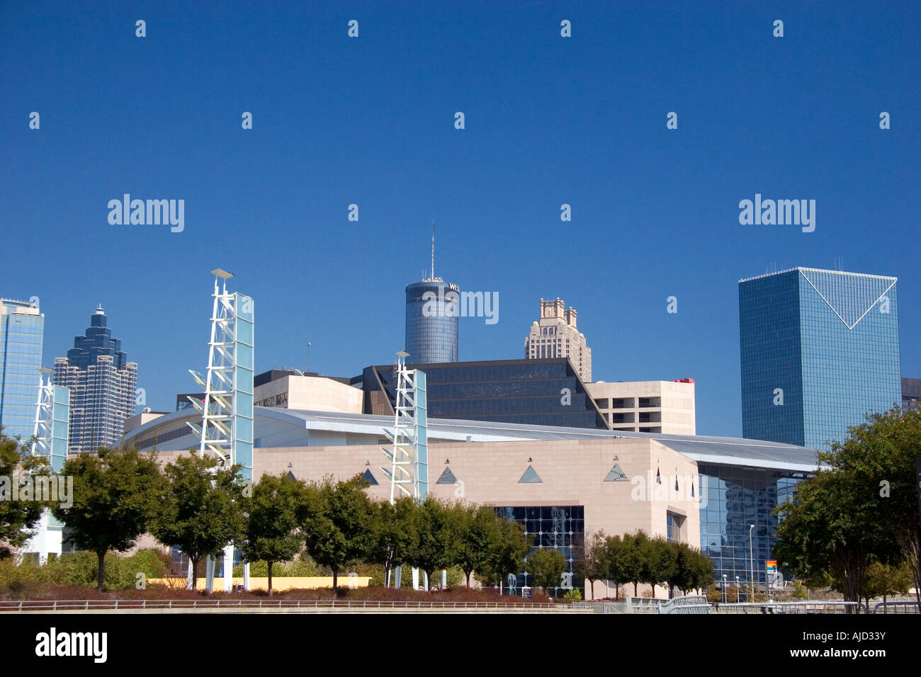 Philips Arena in Atlanta Georgia Stock Photo - Alamy