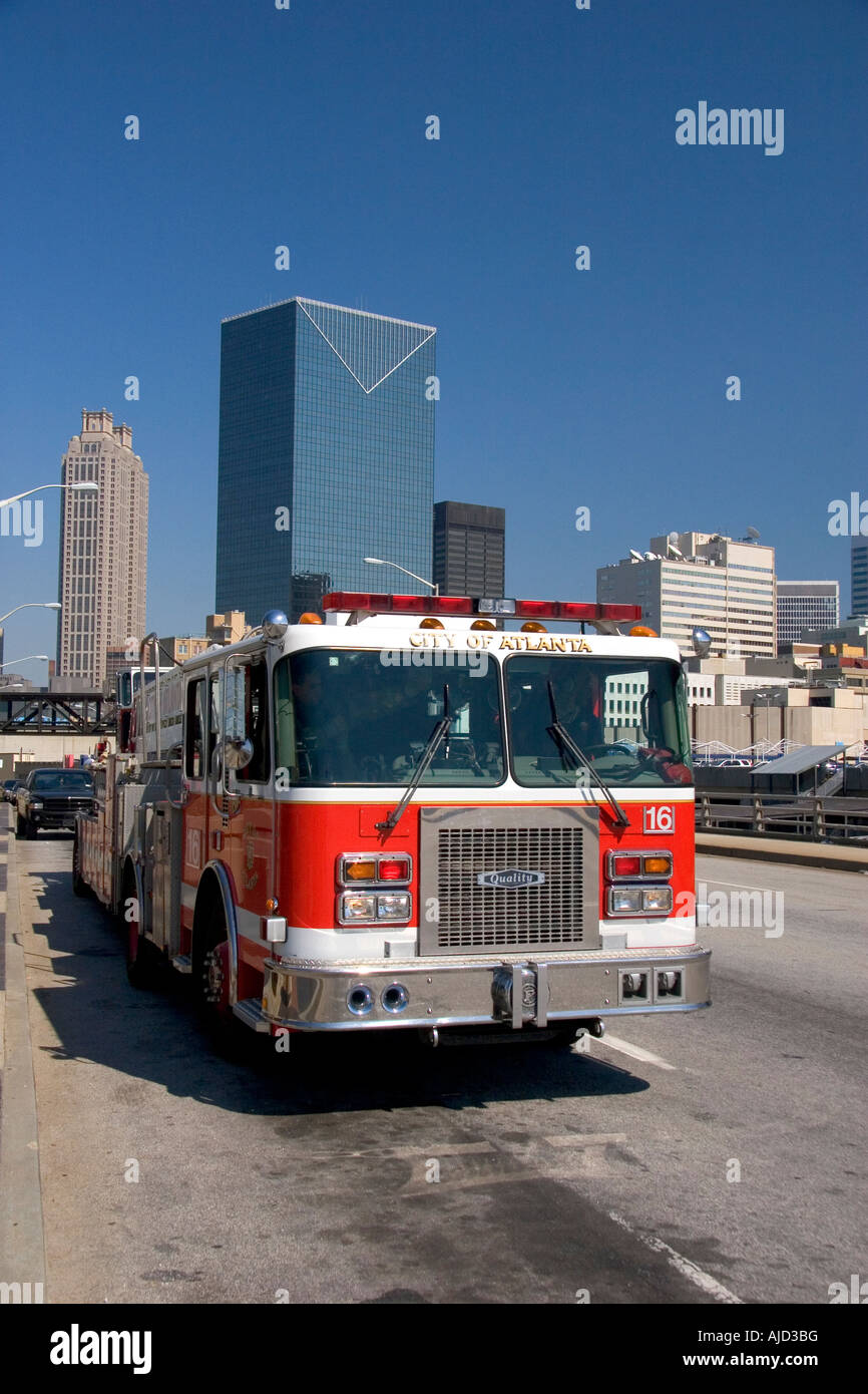 Atlanta firetruck hi-res stock photography and images - Alamy