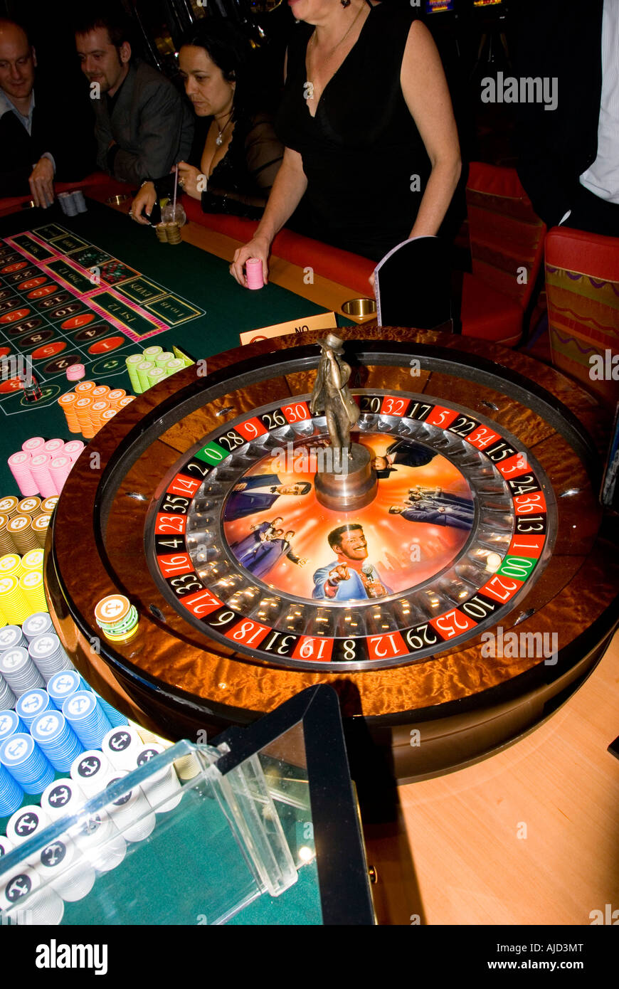 Roulette on board Liberty of the Seas, largest cruise ship in the world ...