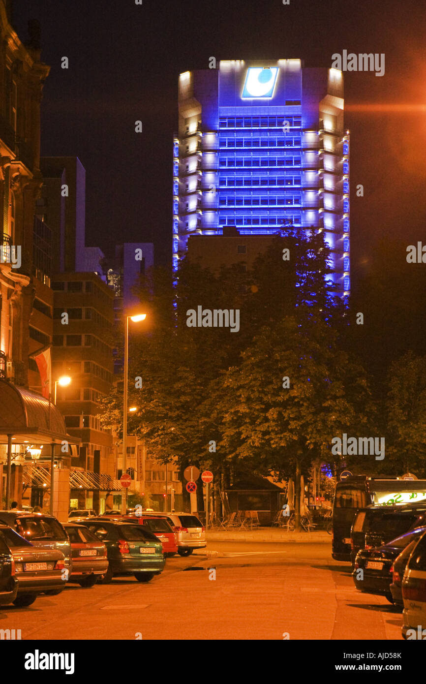 office building of the Union Investment, Germany, Hesse, Frankfurt/Main ...